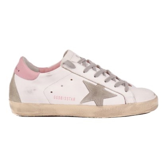 Golden Goose | Shoes | Superstar Distressed Laceup Sneakers | Poshmark